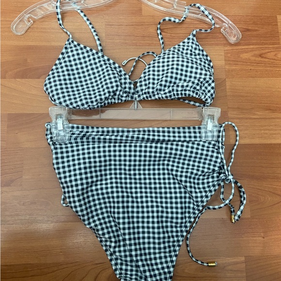 Swim | Checkered High Waist Bikini | Poshmark